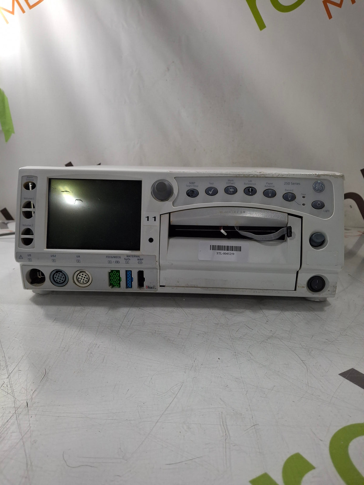 GE Healthcare Corometrics 250cx Series Model 259cx Fetal Monitor