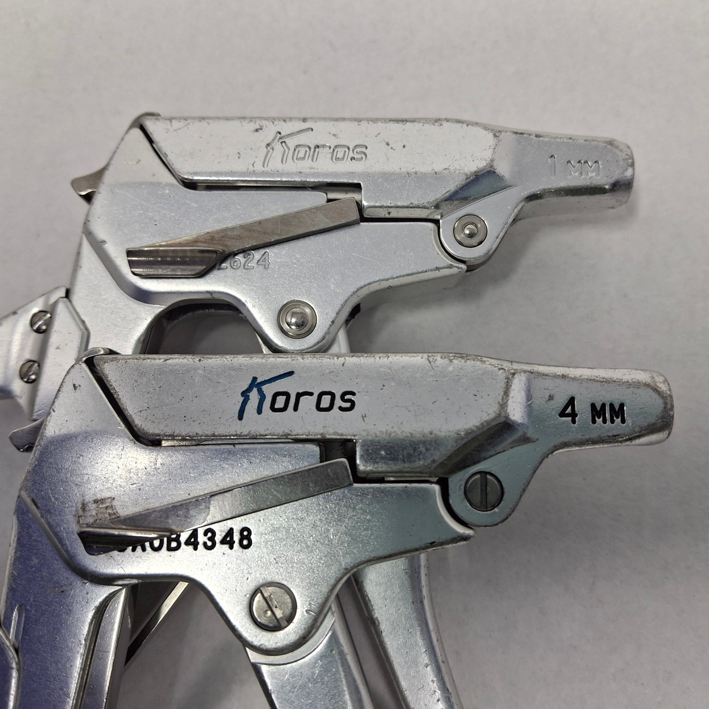 Koros 1mm, 2mm, 4mm, 6mm Rongeur Handle Set