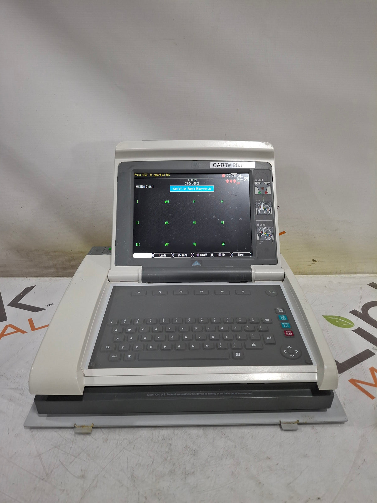 GE Healthcare MAC 5500 HD ECG without CAM Module
