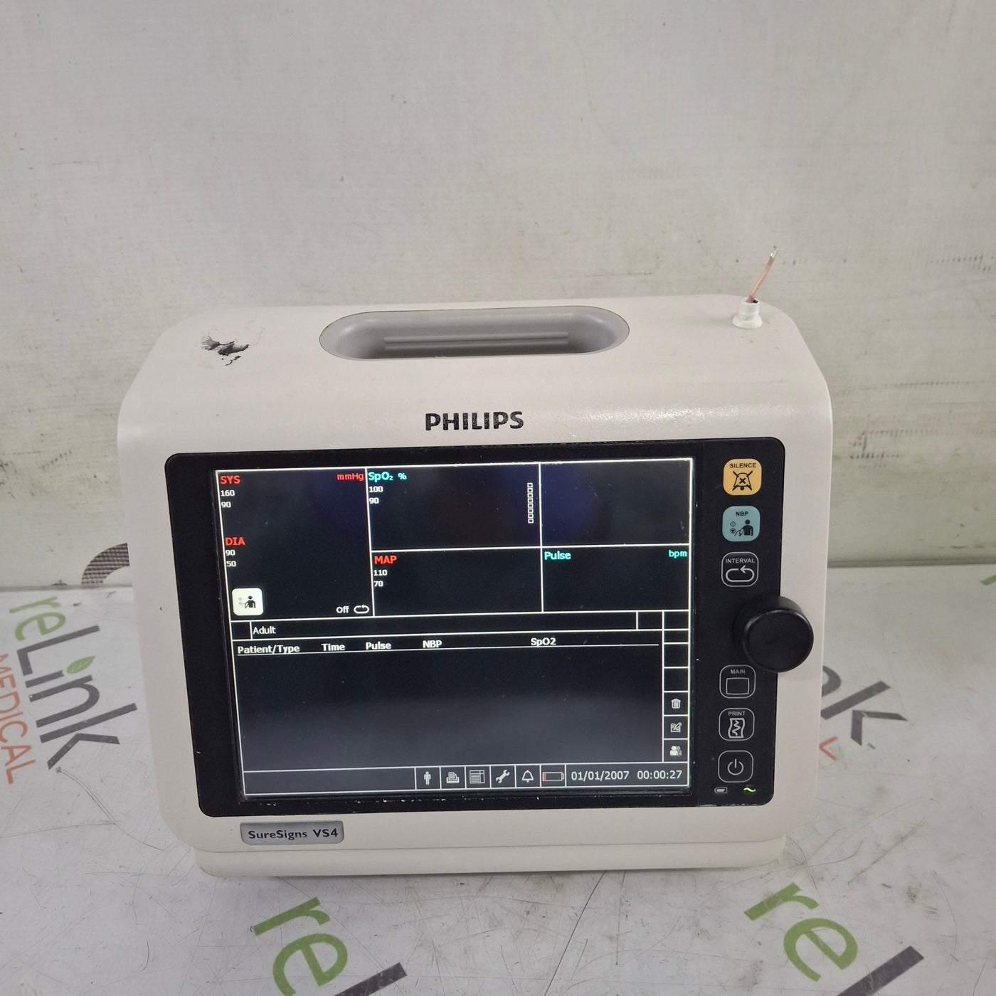 Philips SureSigns VS4 Vital Signs Monitor