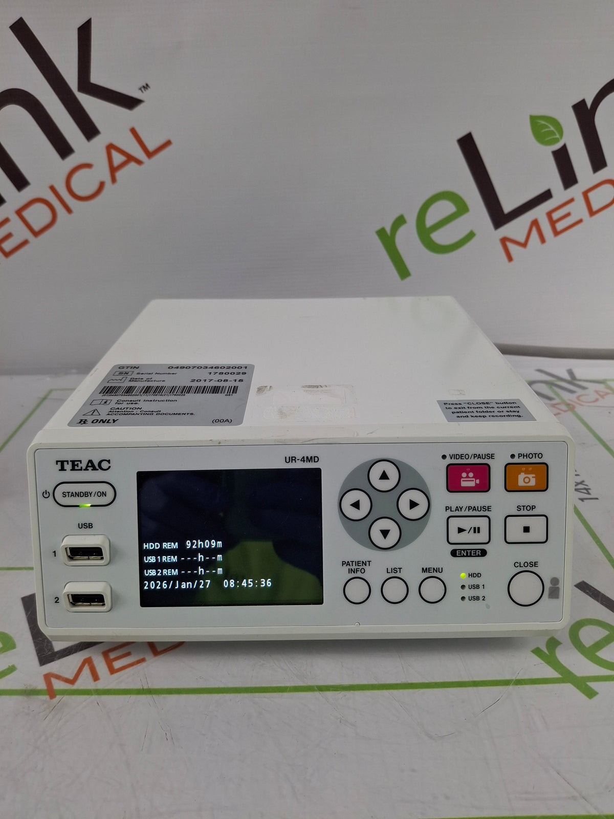 Teac Corp UR-4MD Surgical Video Recorder