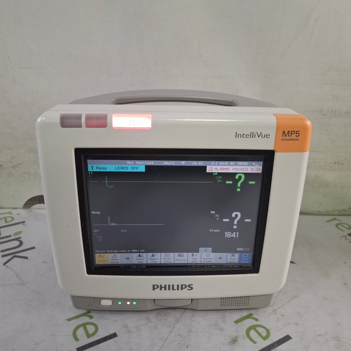 Philips IntelliVue MP5 Anesthesia Fast SpO2, ECG, NBP Patient Monitor