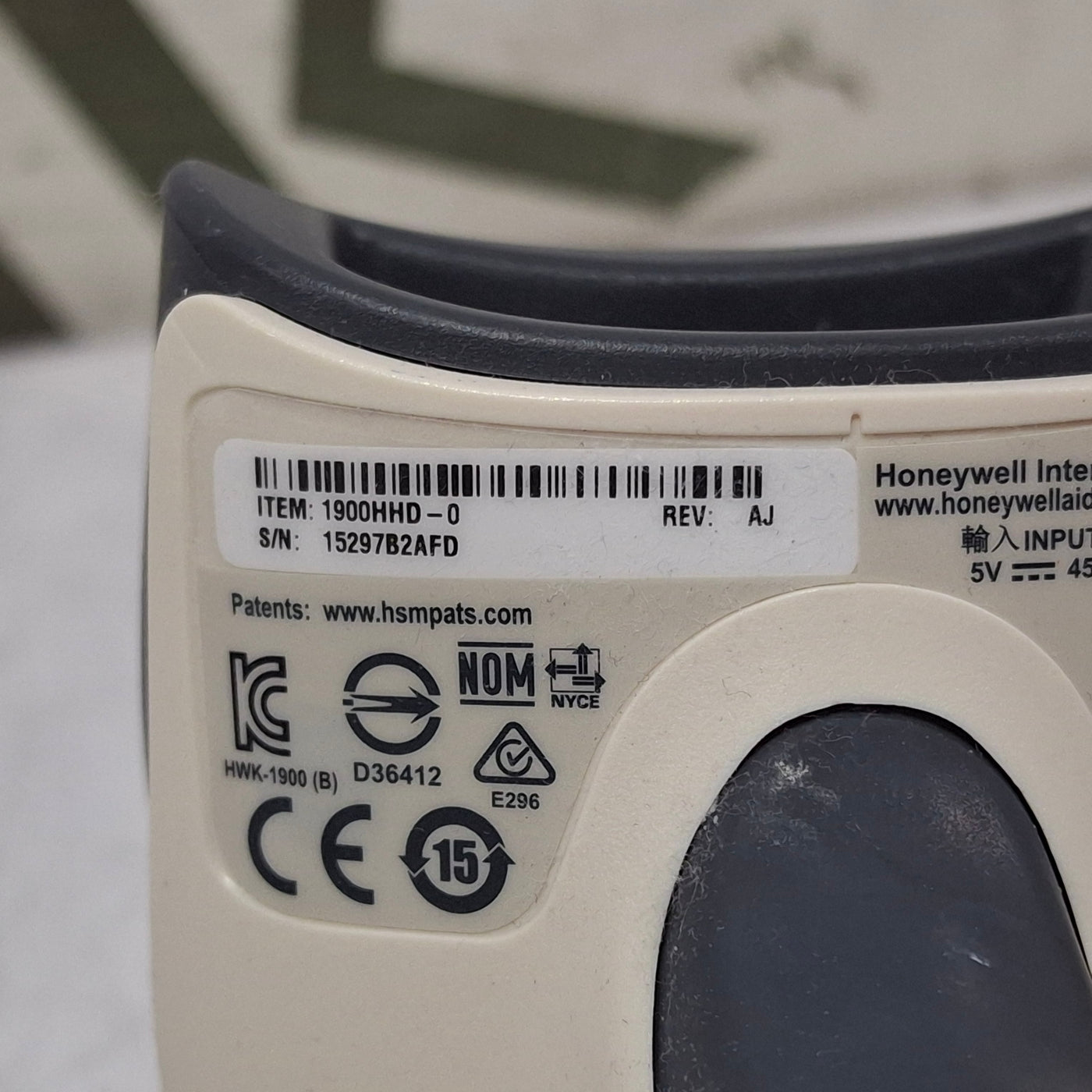 Honeywell Xenon 1900 Barcode scanner