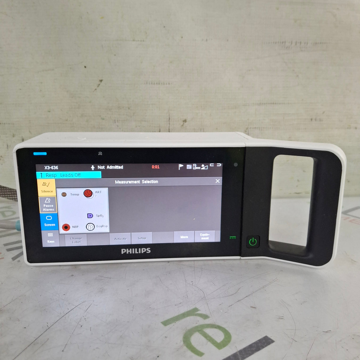 Philips IntelliVue X3 - Oximax Nellcor SpO2 Transport Patient Monitor