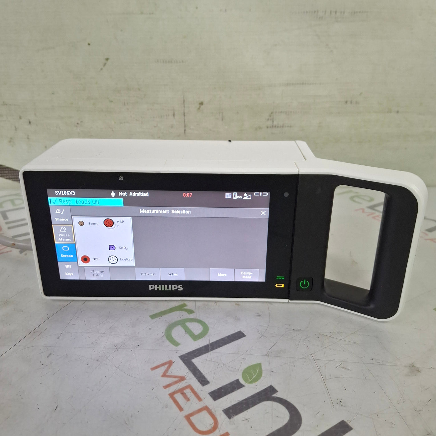 Philips IntelliVue X3 - Oximax Nellcor SpO2 Transport Patient Monitor