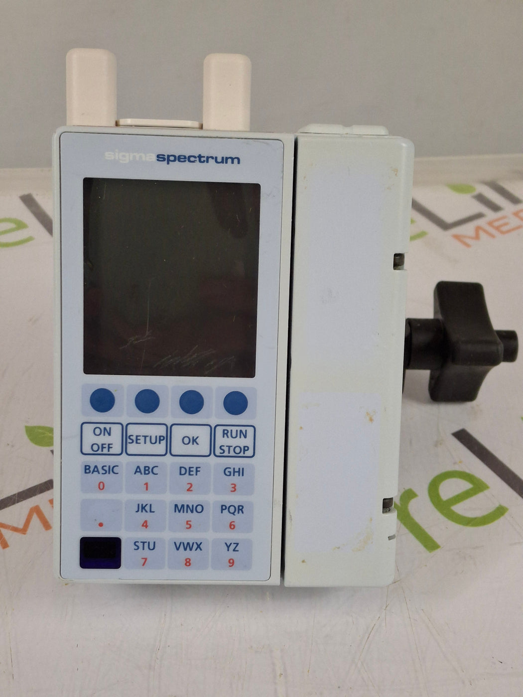 Baxter Sigma Spectrum w/ A/B/G/N Battery Infusion Pump