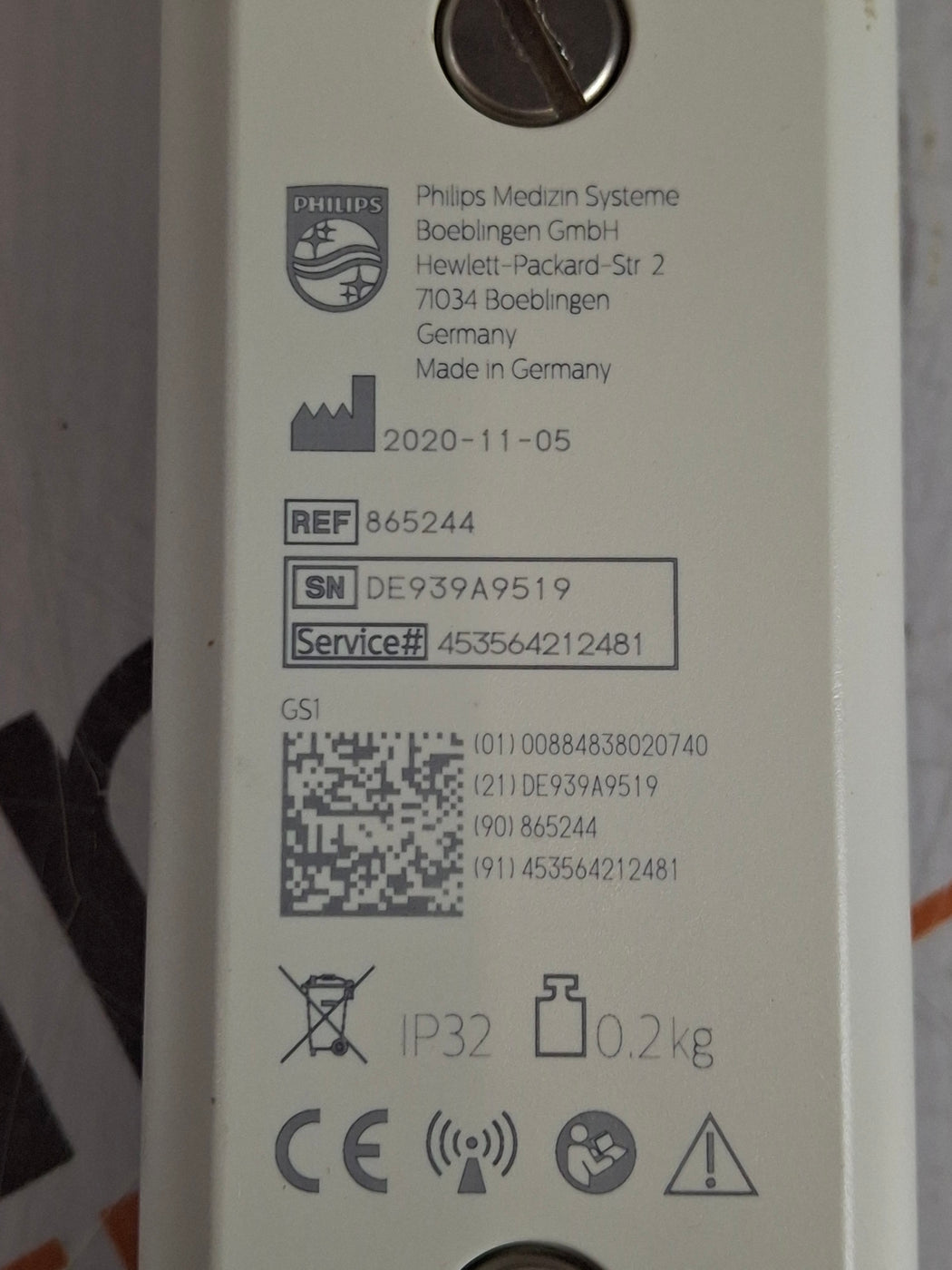 Philips 865244 IntelliVue Remote Control