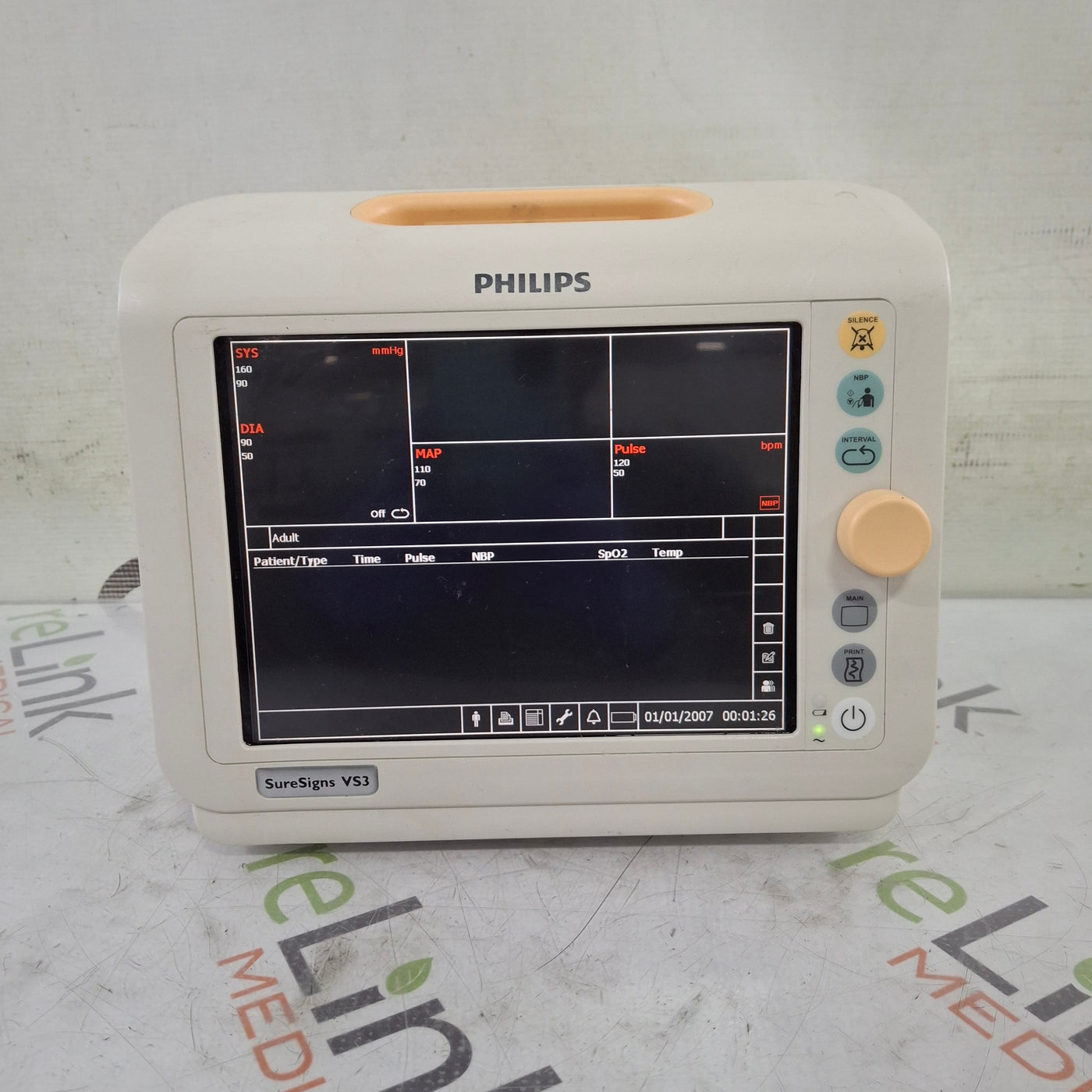 Philips Suresigns VS3 Vital Signs Monitor