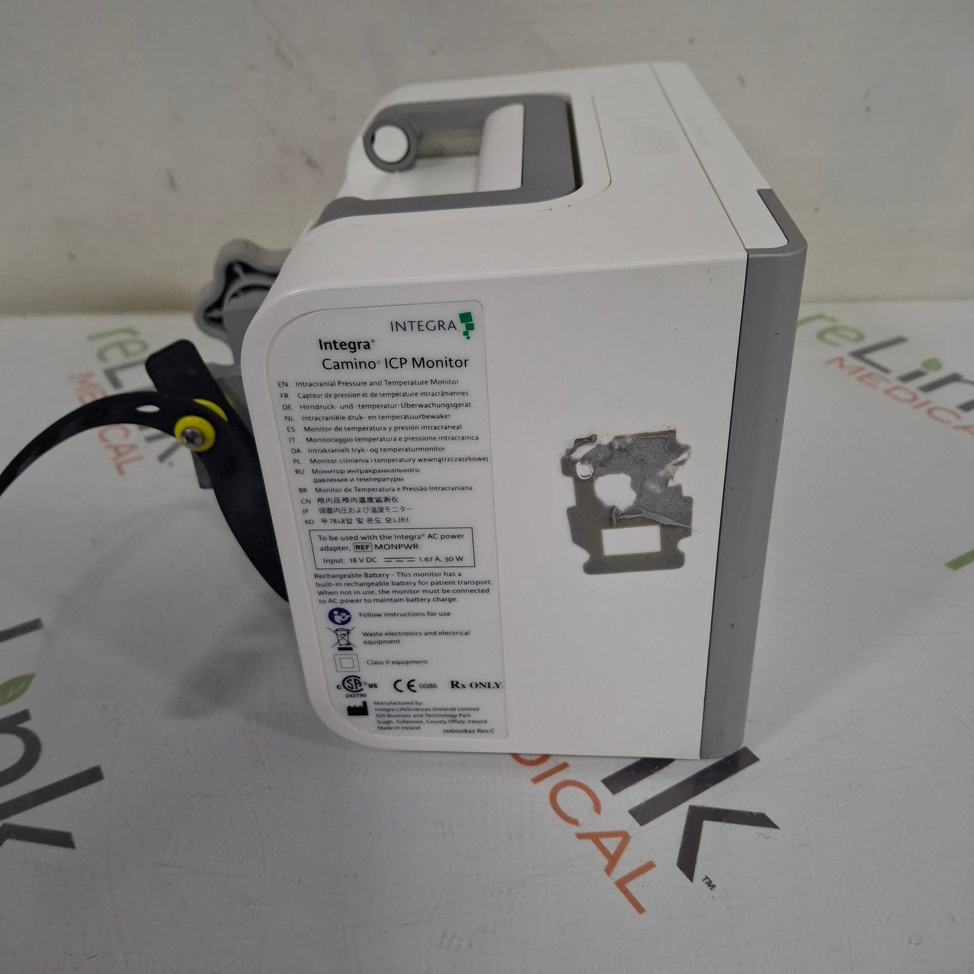 Integra Lifesciences Camino ICP Intracranial Pressure Monitor