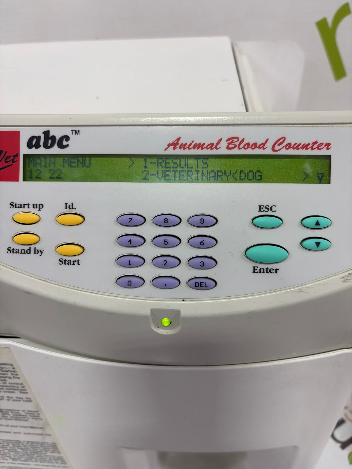 Horiba ABX Scil Vet ABC Animal Blood Counter