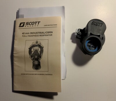 3M Personal Safety Division 200423-02 Scott CBRN Adapter 40 mm